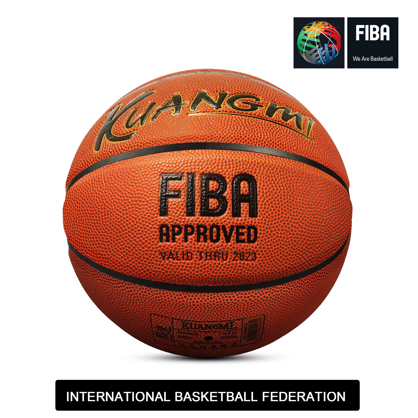 Kuangmi Chong Basketball FIBA ball Size 7 – Kuangmi® Sports